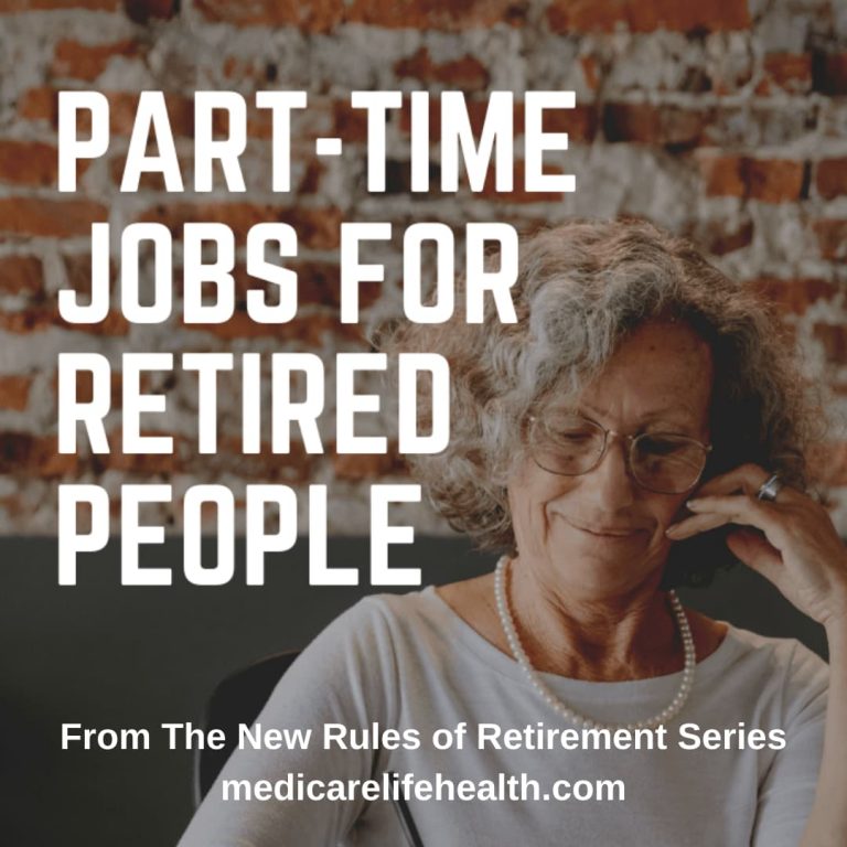 Jobs For Retired People - Medicare Life Health - part time / passive income